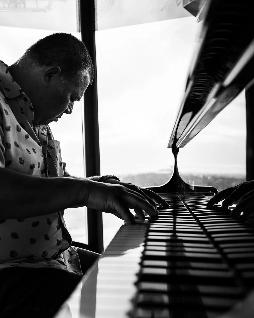 Rey David at Jazz On The Rocks: "It's a job you do with love".